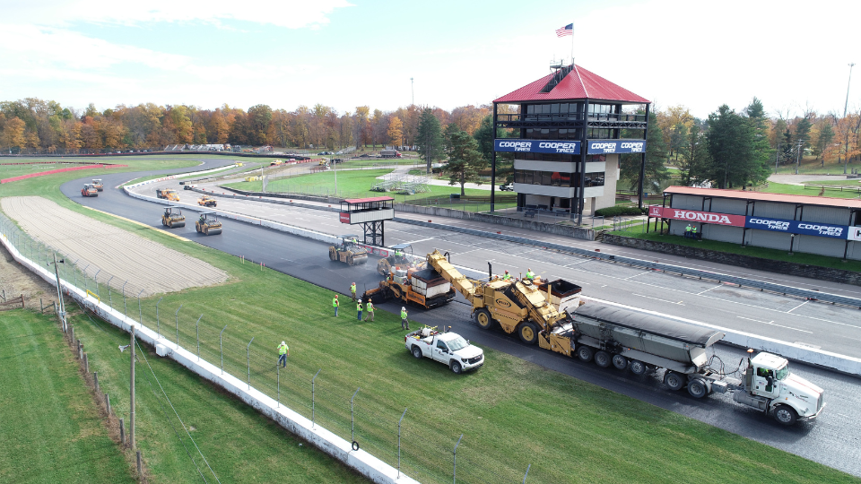Full Repave of Racing Surface Completed at Mid-Ohio Sports Car Course ...